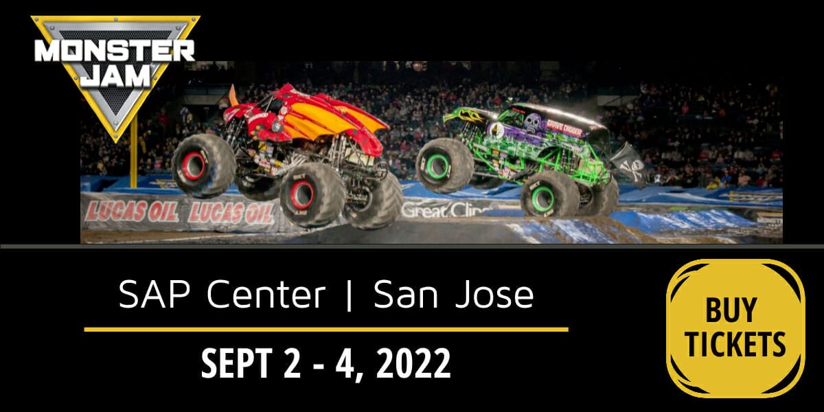 Monster Jam | SAP Center 2022 - CelebrateFamily.Us